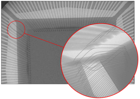 Detect different wire bond deformation defects with VTEP