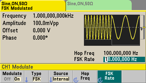 Waveform modulation with your function generator