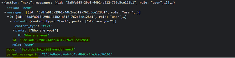 A Quick Look into ChatGPT's Network Traffic