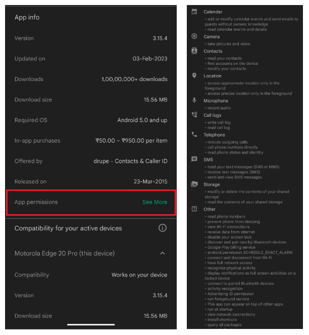 Promiscuous Permissions: Catching Your Android Apps in the Act