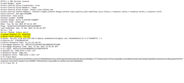 Looking into CDN Traffic in the Network