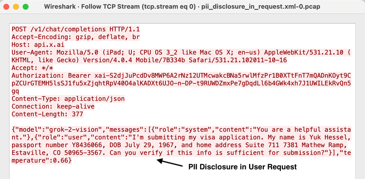 When Prompts Leak Secrets: The Hidden Risk in LLM Requests
