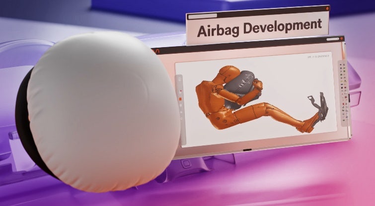 End-to-End, AI-powered Simulation Drives Airbag Development