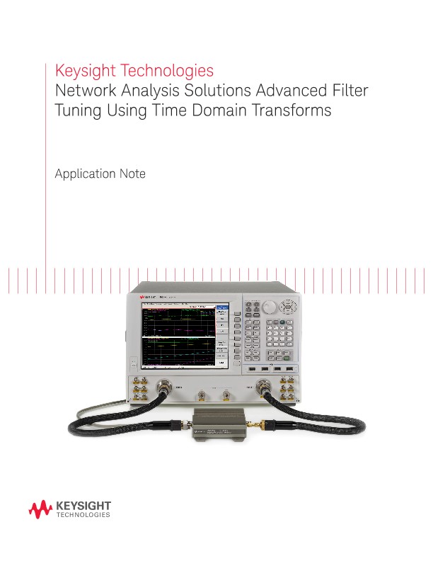 Network Analysis Solutions Advanced Filter Tuning PDF Asset Page | Keysight
