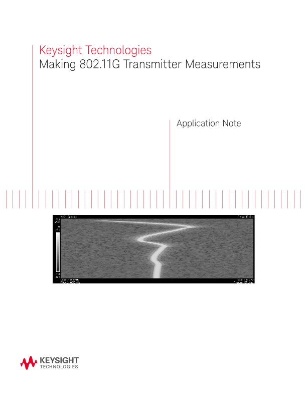 Making 802.11G Transmitter Measurements PDF Asset Page | Keysight