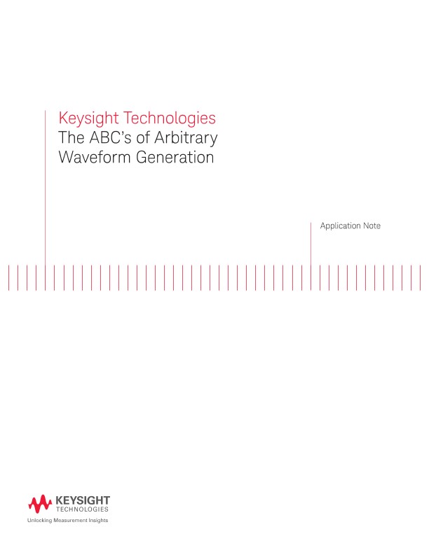 Arbitrary Waveform Generation (AWG) ABC's PDF Asset Page | Keysight