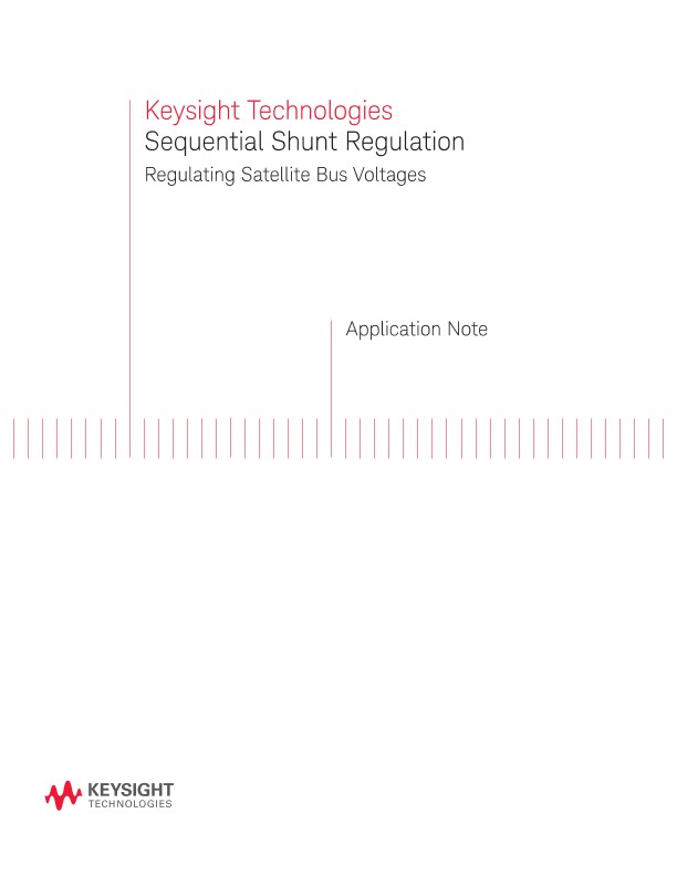 Sequential Shunt Regulation PDF Asset Page | Keysight
