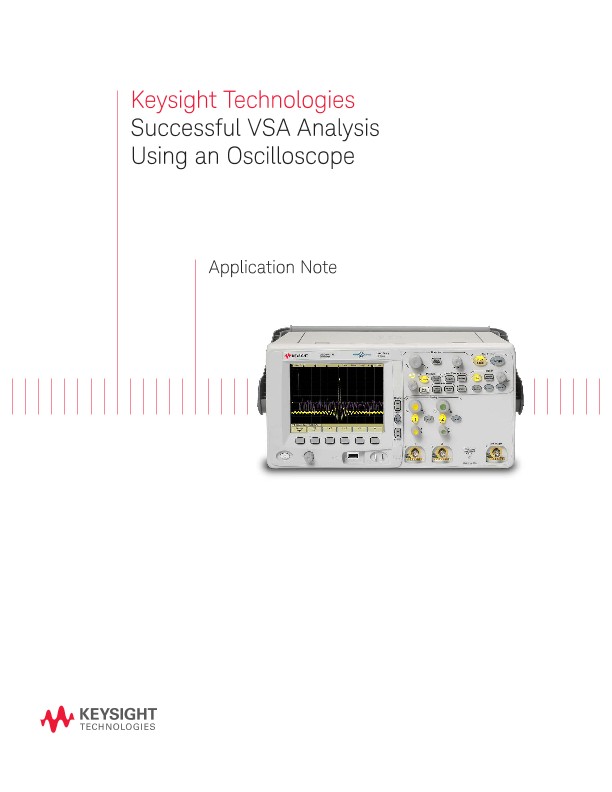 Successful VSA Analysis Using an Oscilloscope PDF Asset Page | Keysight