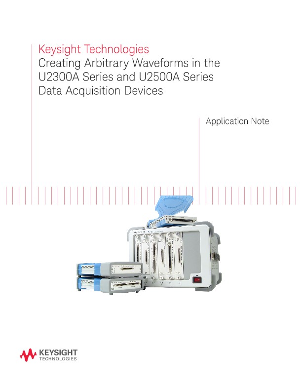 Generate Arbitrary Waveforms in Data Acquisition Device PDF Asset Page ...