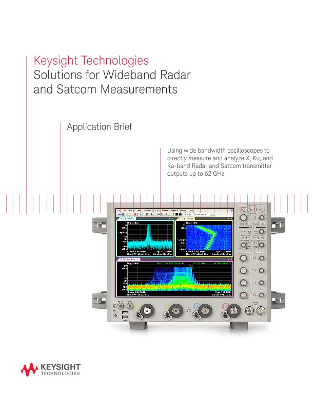 Solutions for Wideband Radar and Satcom Measurements PDF Asset Page ...