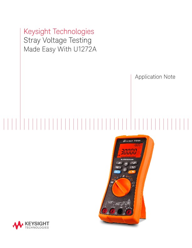 Stray Voltage Testing Made Easy With Handheld DMMs PDF Asset Page ...