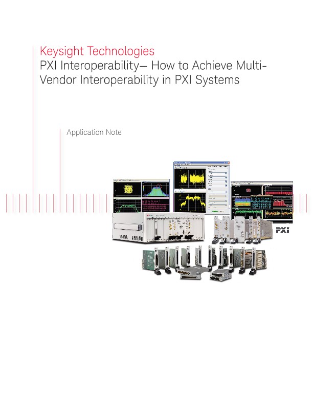 PXI Interoperability — Achieve Multi-Vendor Interoperability with PXI ...