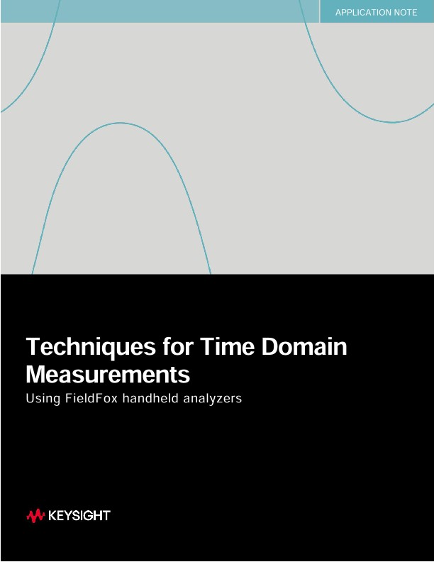 Techniques for Time Domain Measurements PDF Asset Page | Keysight