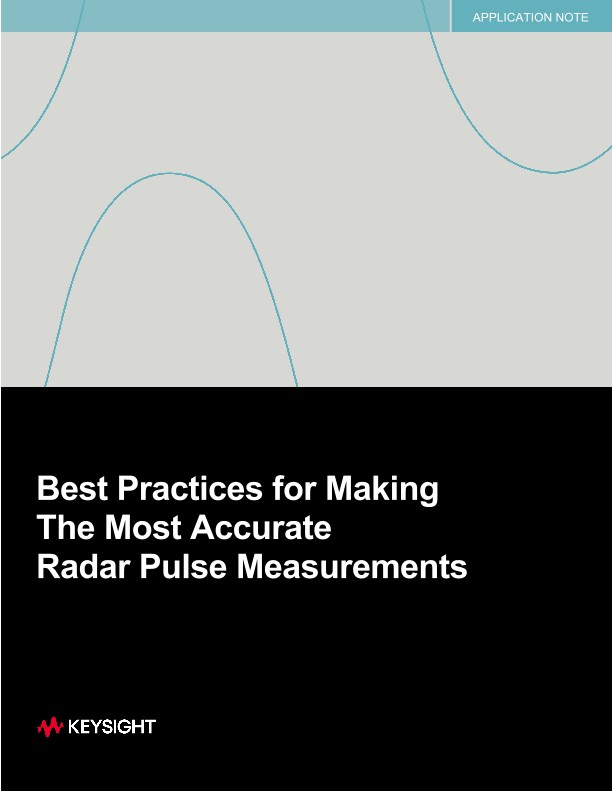 Making Accurate Radar Pulse Measurements PDF Asset Page | Keysight