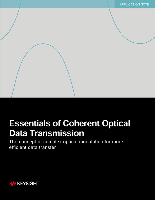 Essentials of Coherent Optical Data Transmission PDF Asset Page | Keysight