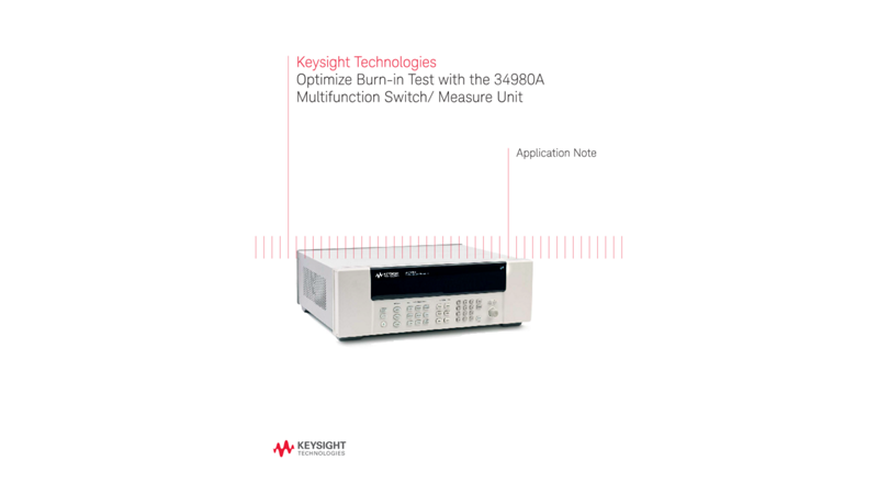 34980A Multifunction Switch / Measure Unit, Modules | Keysight