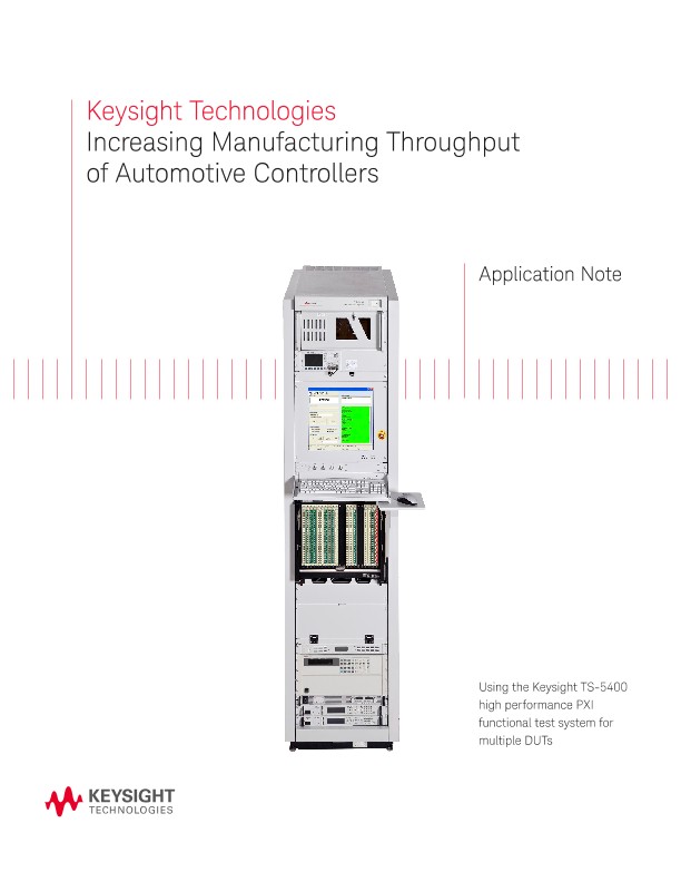 Increase Throughput in the Manufacturing of Automotive Controllers PDF ...