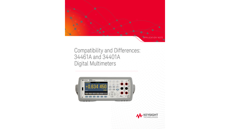 Truevolt 시리즈 6.5 및 7.5 디지트 멀티미터 | 키사이트 Keysight