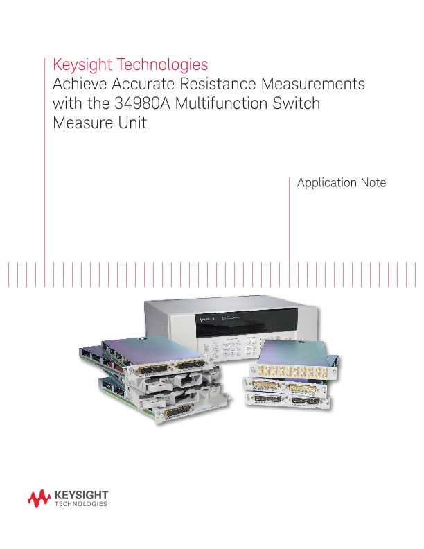 Achieve Accurate Resistance Measurements PDF Asset Page | Keysight