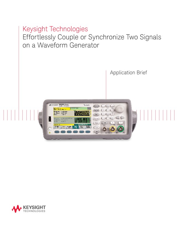 Coupling Two Signals on a Two-channel Waveform Generator PDF Asset Page ...