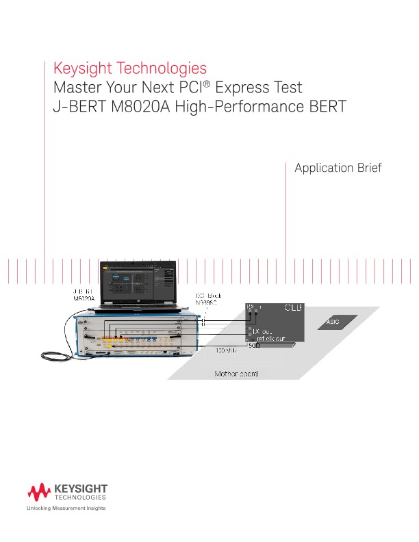 Master Your Next PCI Express® Test with J-BERT M8020A PDF Asset Page ...