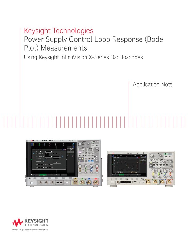Power Supply Control Loop Response (Bode Plot) Measurements PDF Asset ...