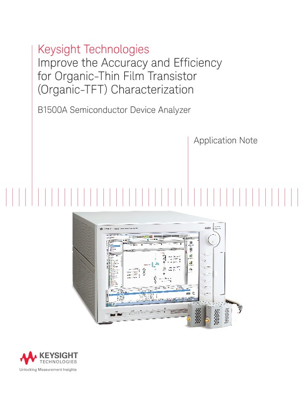Improve the Accuracy and Efficiency for Organic-Thin Film Transistor ...