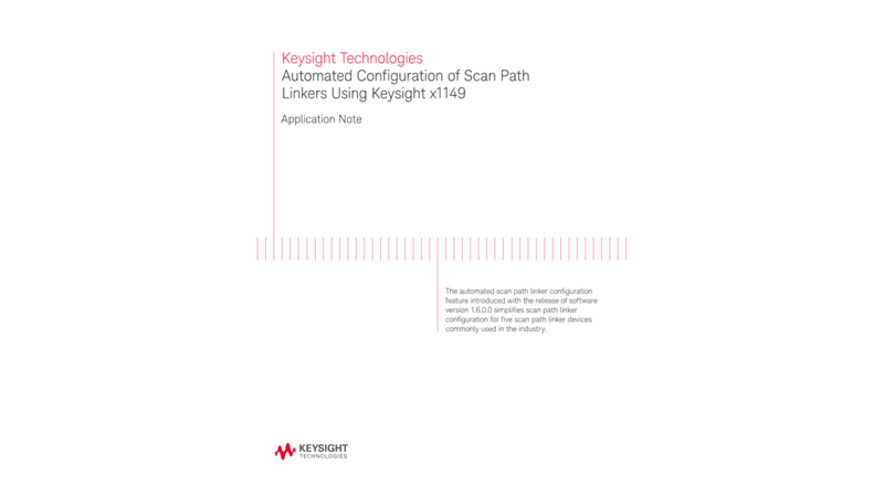 x1149 Boundary Scan Analyzer | Keysight