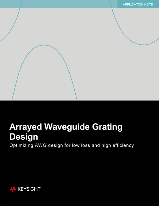 Arrayed Waveguide Grating Design PDF Asset Page | Keysight