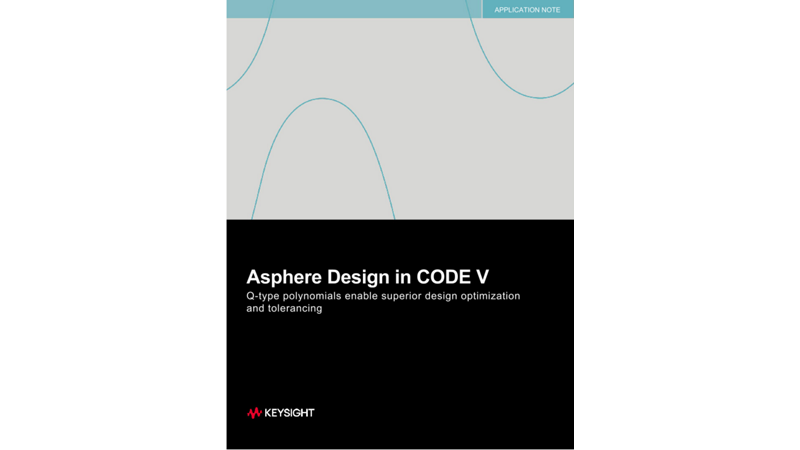 CODE V Optical Design Software | Keysight