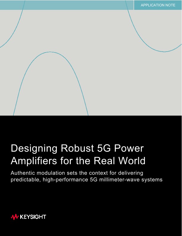 Designing Robust 5G Power Amplifiers for the Real World PDF Asset Page ...
