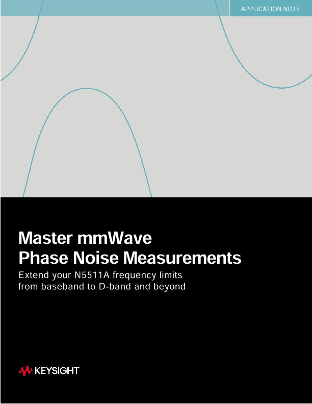 Master mmWave Phase Noise Measurements PDF Asset Page | Keysight