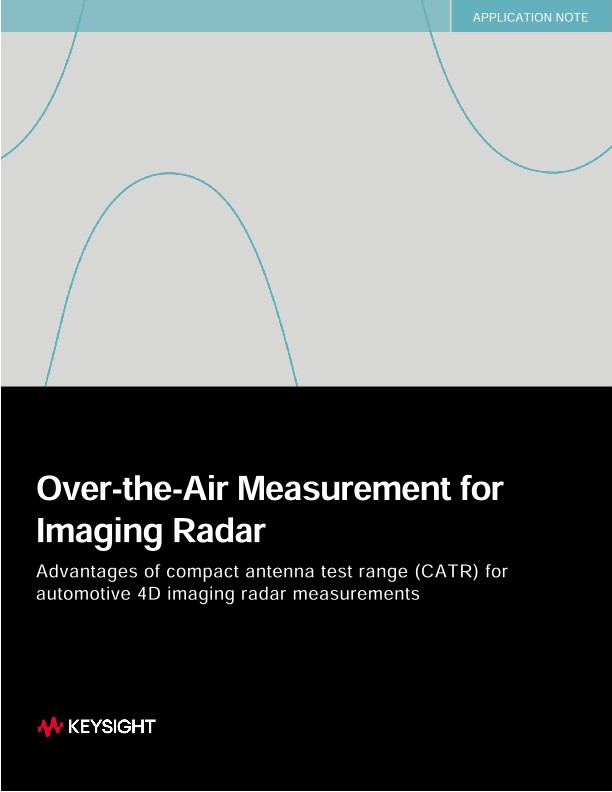 Over-the-Air Measurement for Imaging Radar PDF Asset Page | Keysight