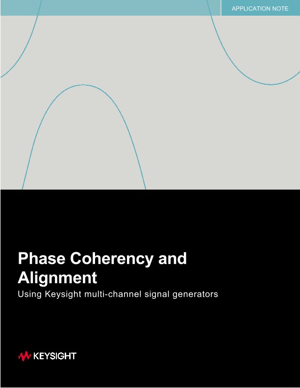 Phase Coherency and Alignment PDF Asset Page | Keysight