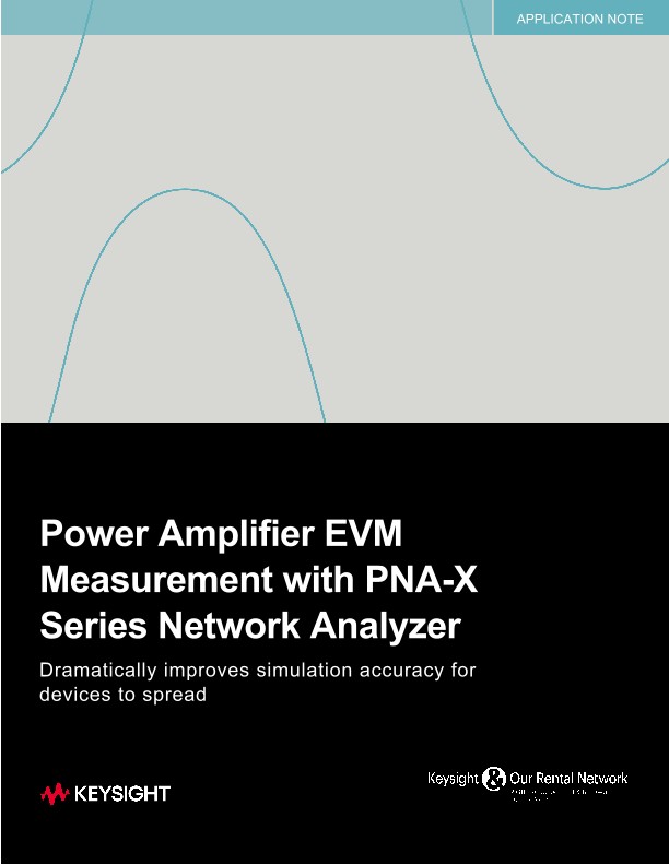 Power Amplifier EVM Measurement with PNA-X Series Network Analyzer PDF ...