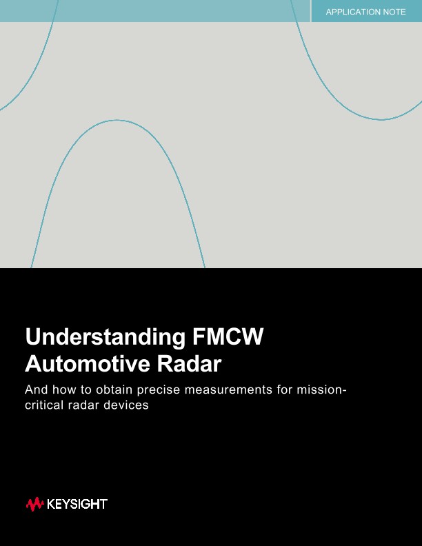 Understanding FMCW Automotive Radar PDF Asset Page | Keysight
