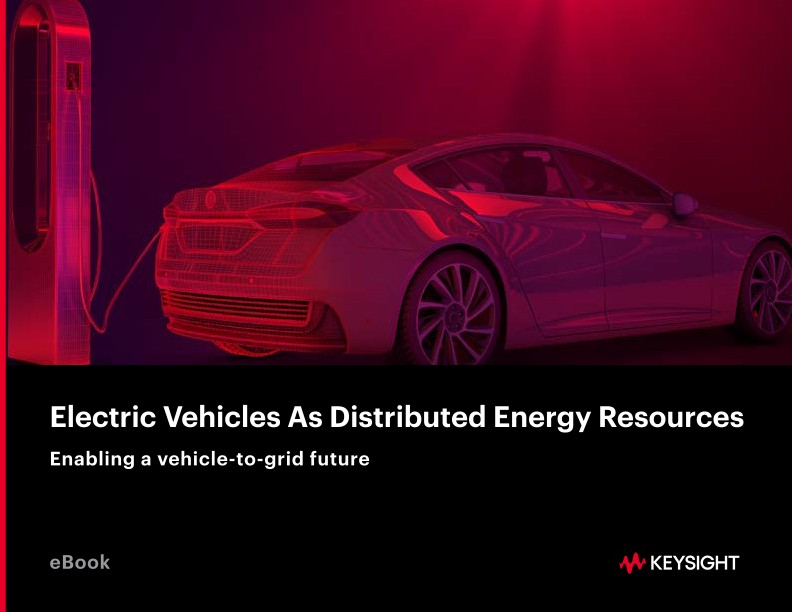 Electric Vehicles As Distributed Energy Resources PDF Asset Page | Keysight