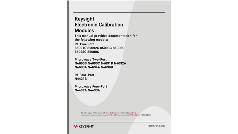 85093C RF Electronic Calibration Module (ECal), 300 kHz to 9 GHz, 3.5 ...