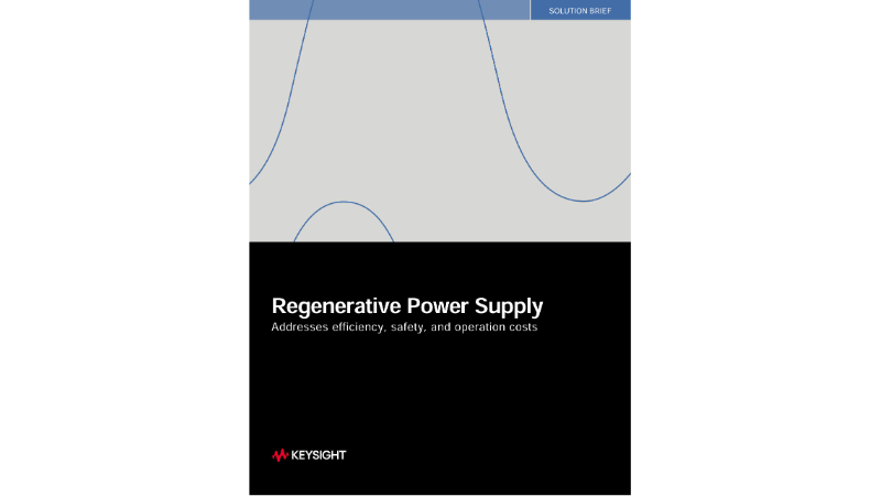 RP7900 Series Regenerative Power Supplies | Keysight