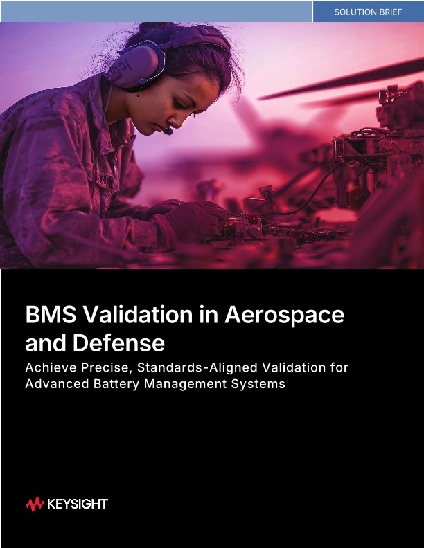 BMS Validation in Aerospace and Defense PDF Asset Page | Keysight