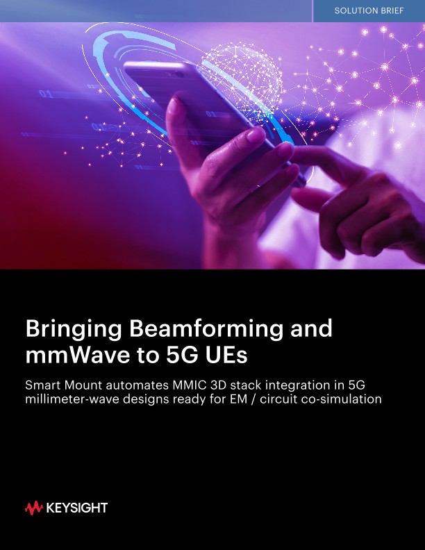 Bringing Beamforming and mmWave to 5G UEs PDF Asset Page | Keysight