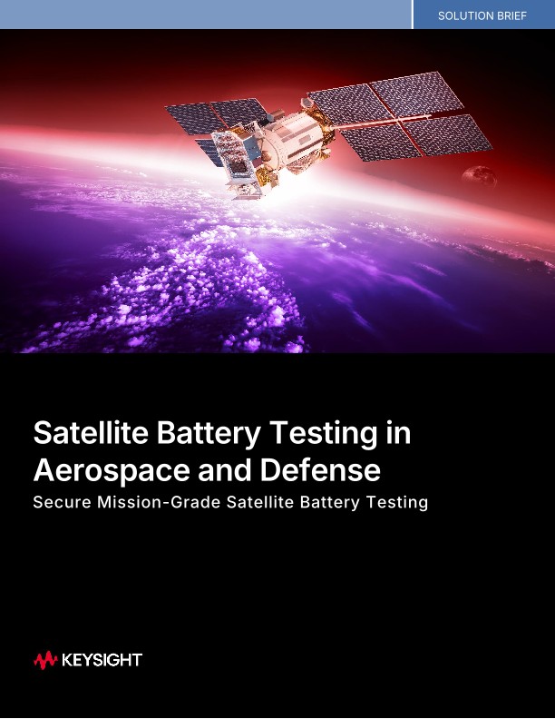 Satellite Battery Testing in Aerospace and Defense PDF Asset Page ...