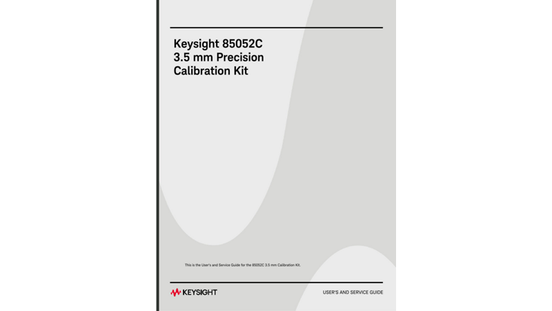 85052C Precision Mechanical Calibration Kit, DC to 26.5 GHz, 3.5 mm ...