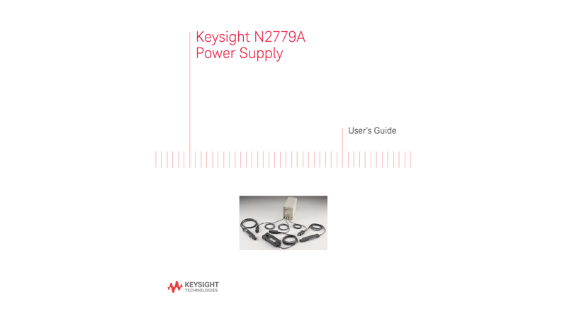 N2779A Power Supply for N2780-83A/B Current Probe | Keysight