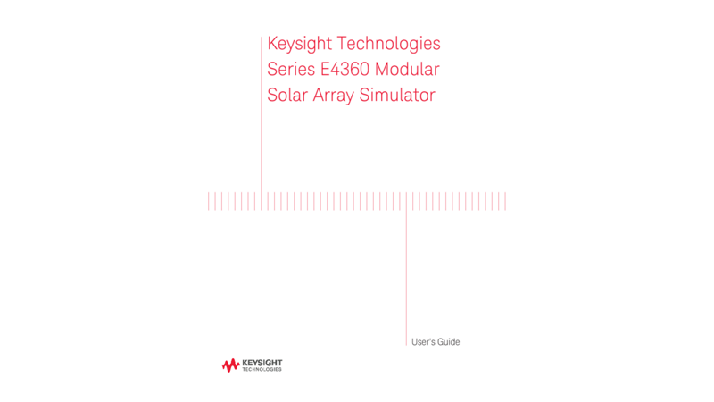E4360A Modular Solar Array Simulator | Keysight