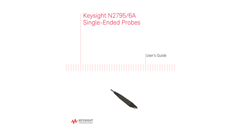 N2795A 액티브 프로브, 1 GHz | 키사이트