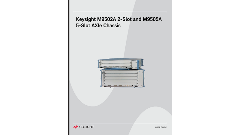 M9502A AXIe 2-Slot Chassis | Keysight