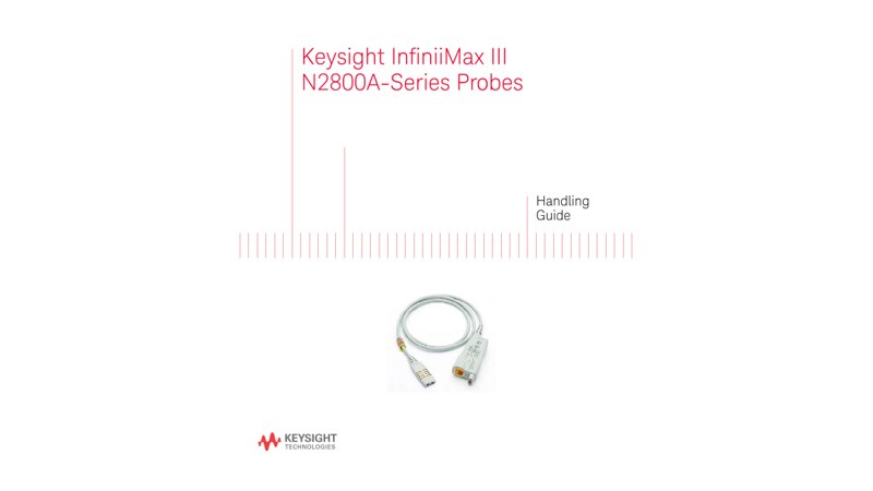 N5445A InfiniiMax III 브라우저 헤드 | 키사이트