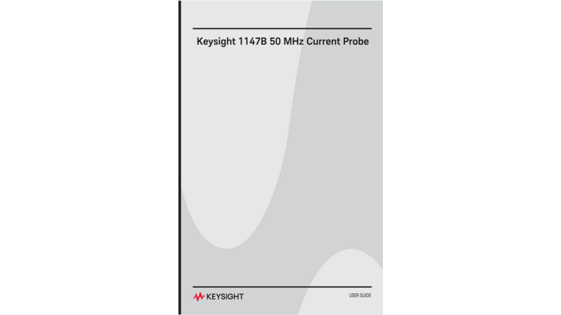 1147B AC/DC Current Probe, 50 MHz, 15A | Keysight