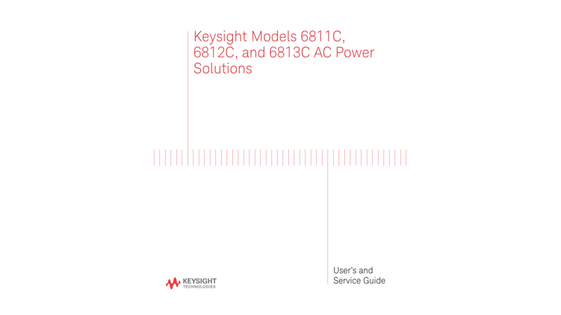 6800 Series Performance AC Sources / Analyzers | Keysight